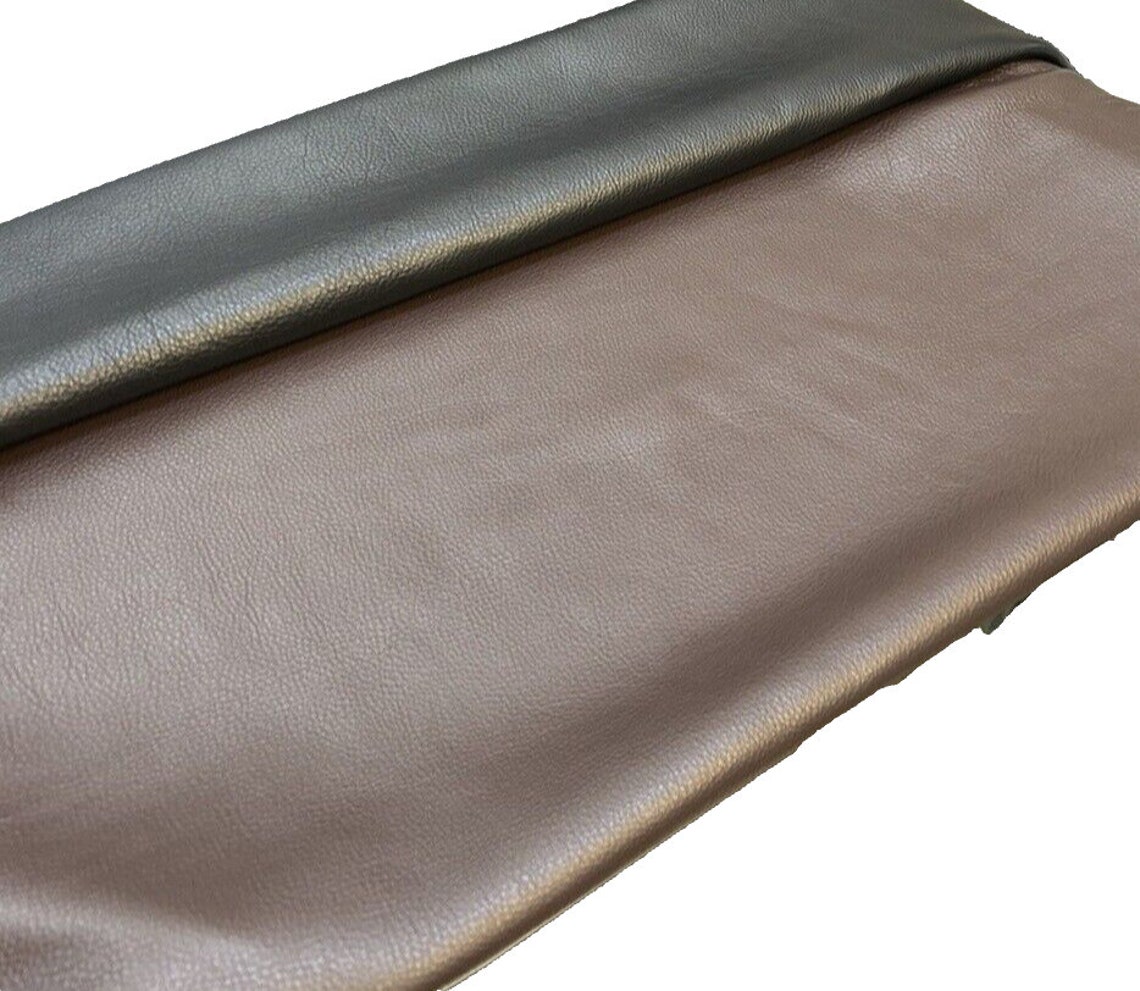Dark Brown Tumbled Leather Hide – Soft 2.5oz Aniline Cowhide for Bags ...