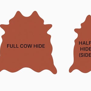 Italian Leather Hides - Cognac Brown & Beige Full Grain Cowhide for ...