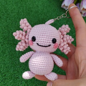 Cute Axolotl Crochet Pattern – Amigurumi PDF Tutorial – DIY Plushie ...
