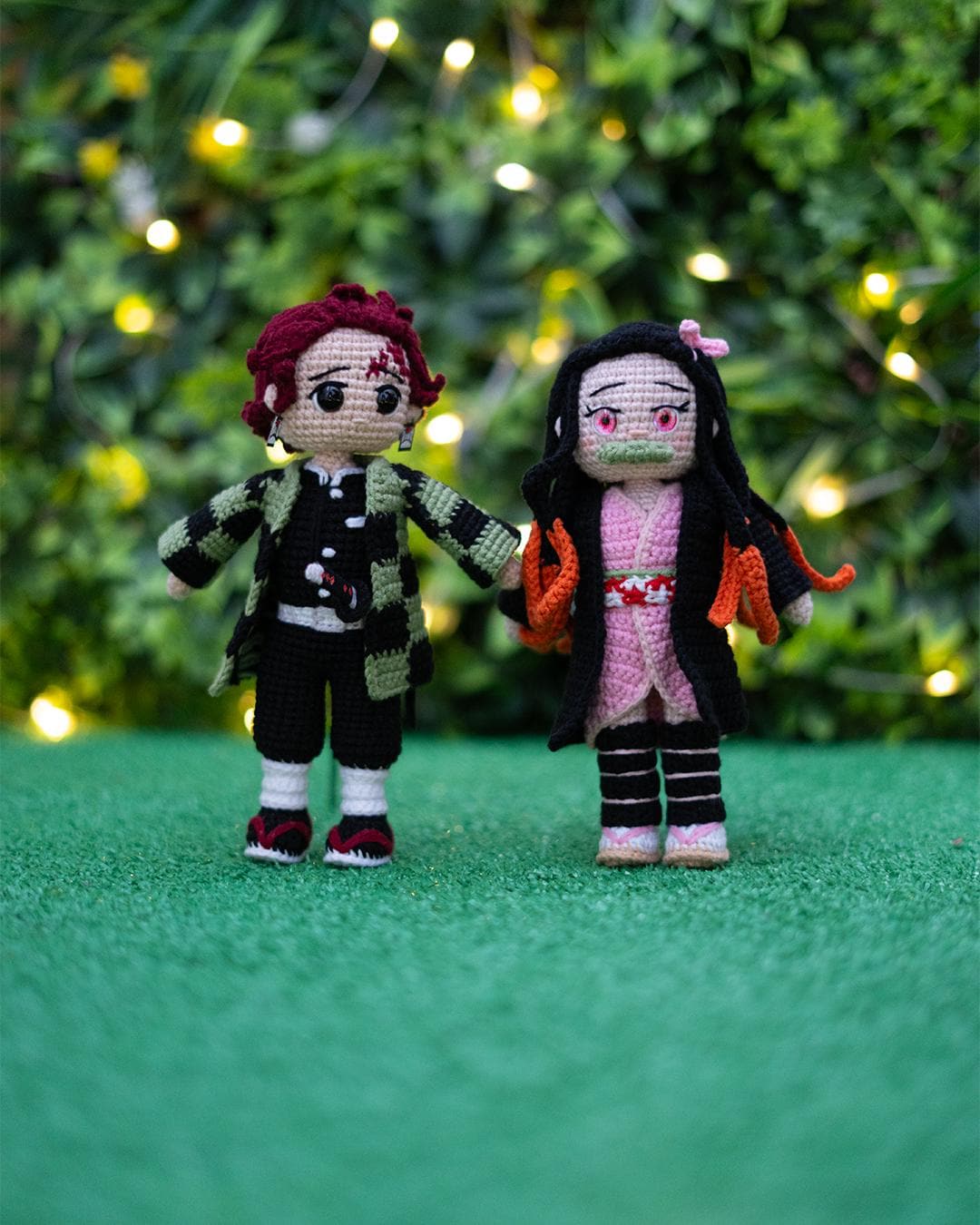 Tanjiro & Nezuko Crochet Pattern –demon Slayer Inspired Crochet Pattern ...