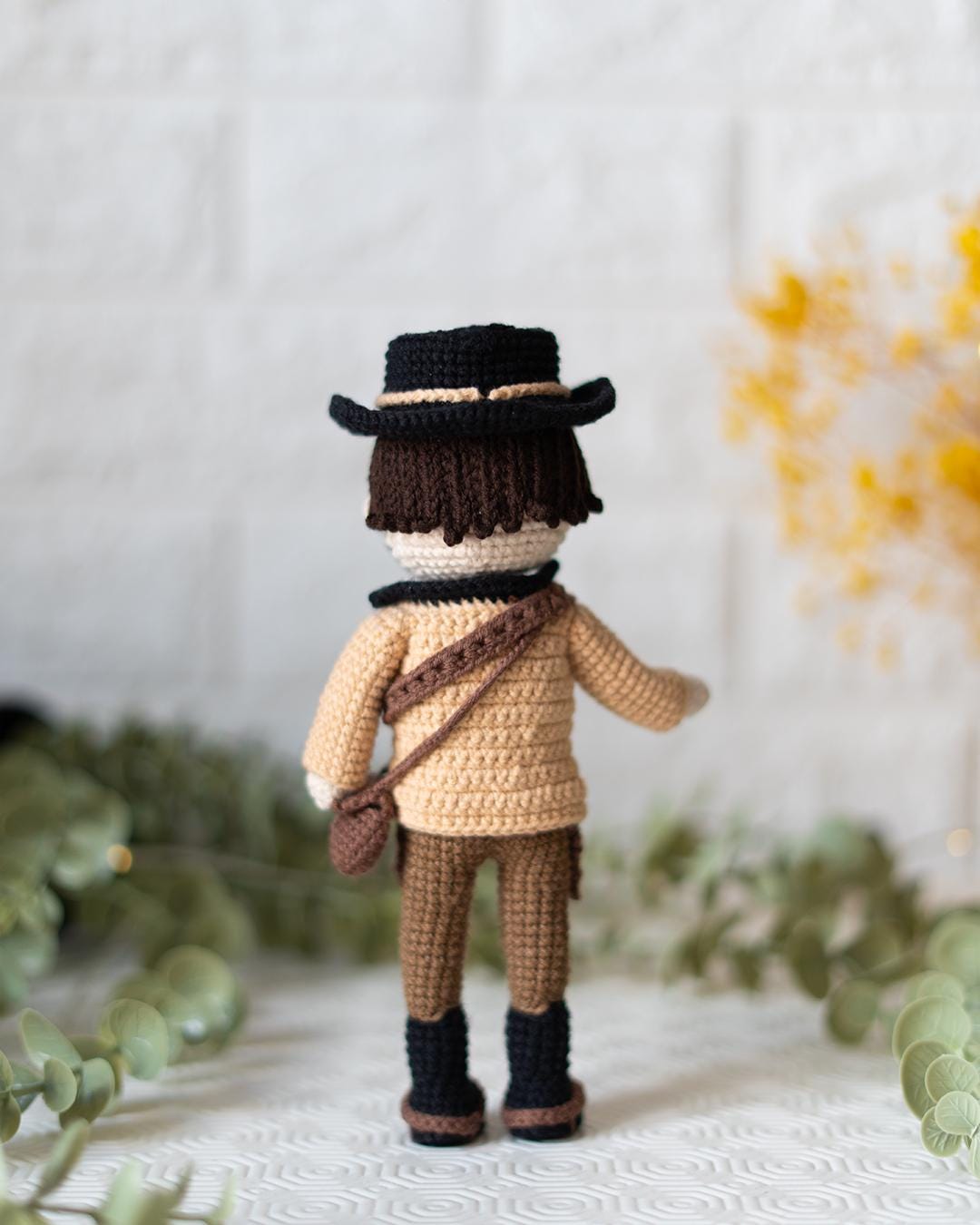 Arthur the Cowboy Crochet Pattern – Amigurumi Outlaw Doll PDF Tutorial ...