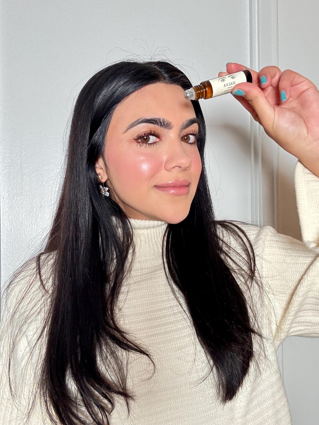 Organic Brow Growth Serum - Castor Oil Eyebrow Treatment for Thicker ...