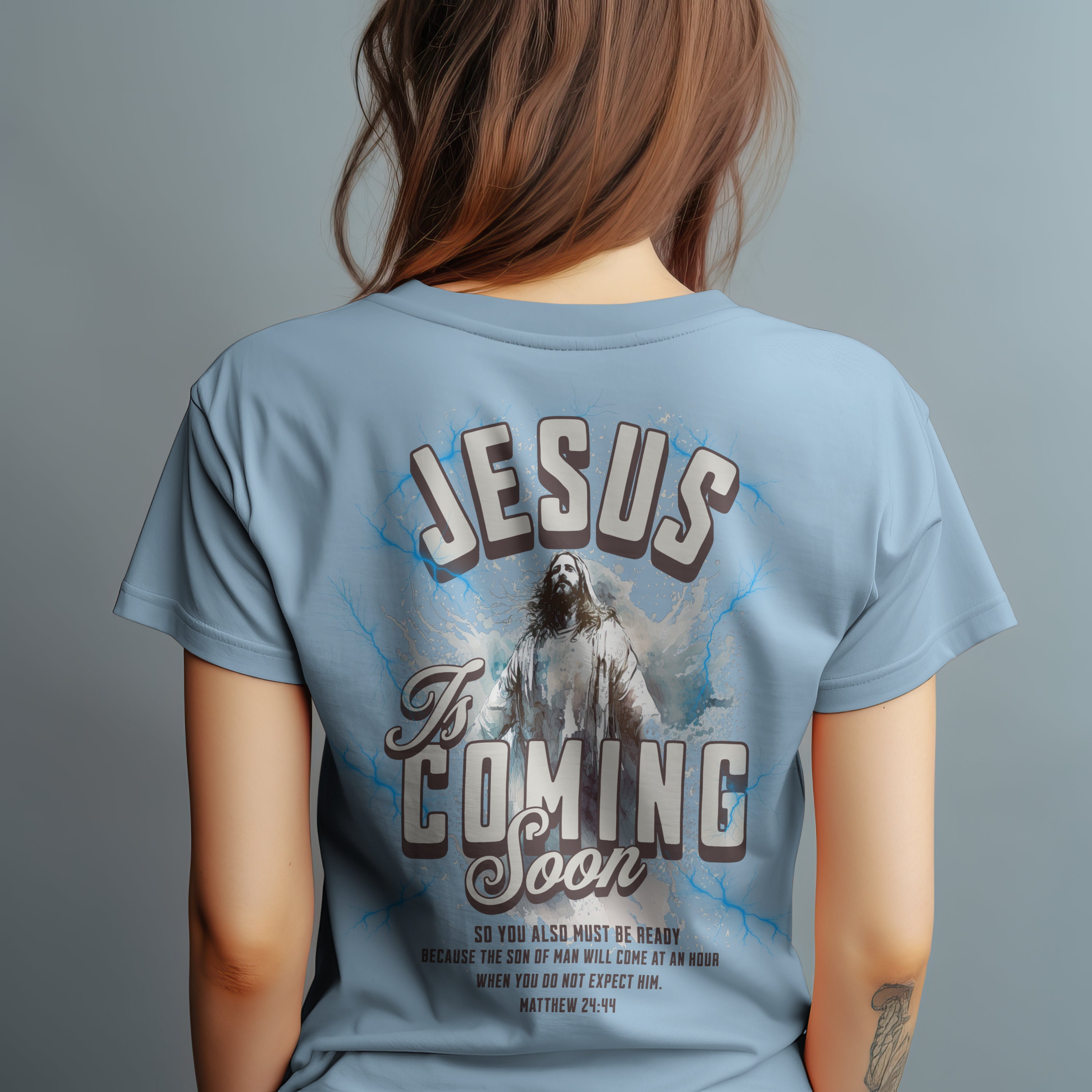 Jesus is Coming Soon T Shirt Outreach Christian Apparel Witness Wear T ...