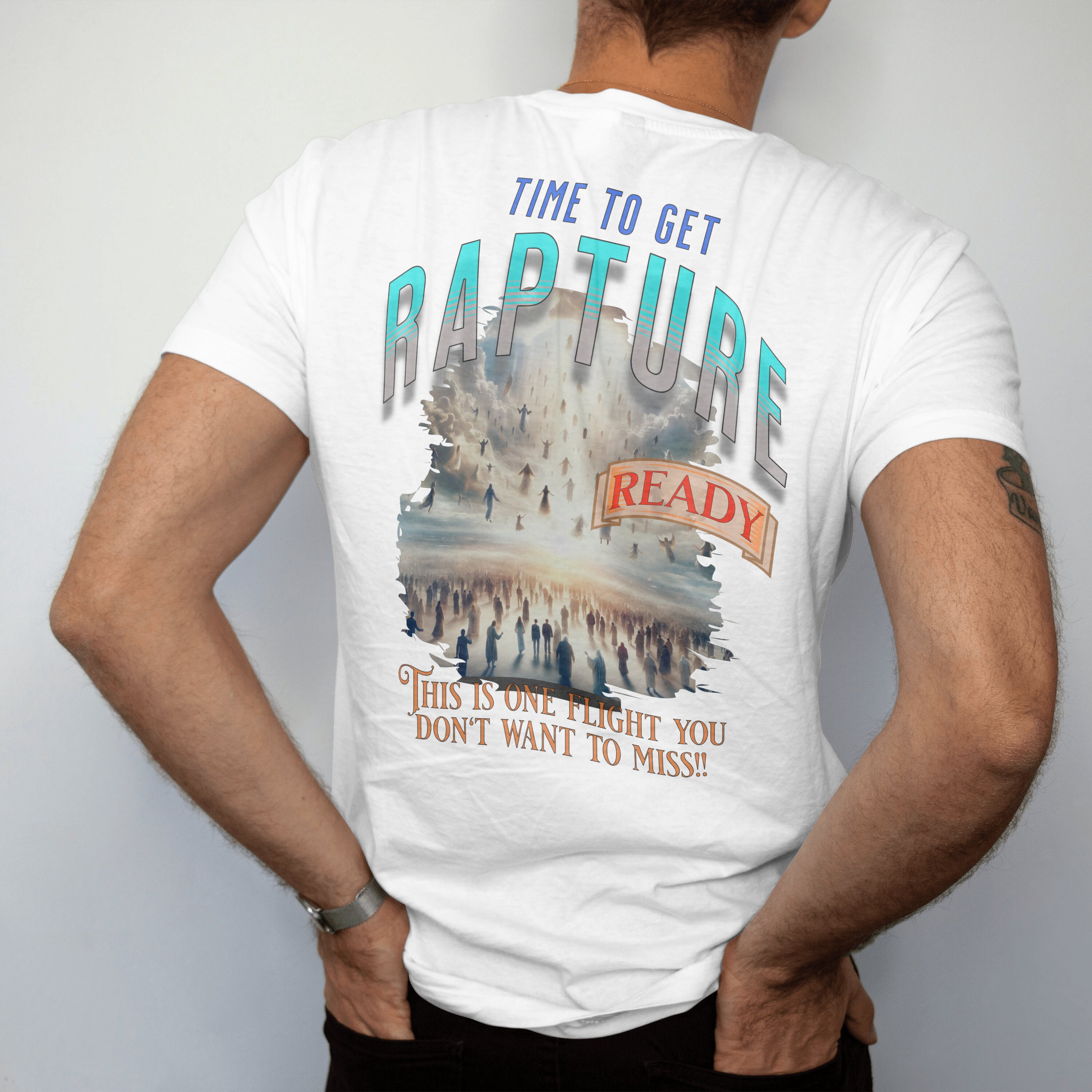 Rapture Ready T-shirt: Christian Faith-based Apparel - Etsy