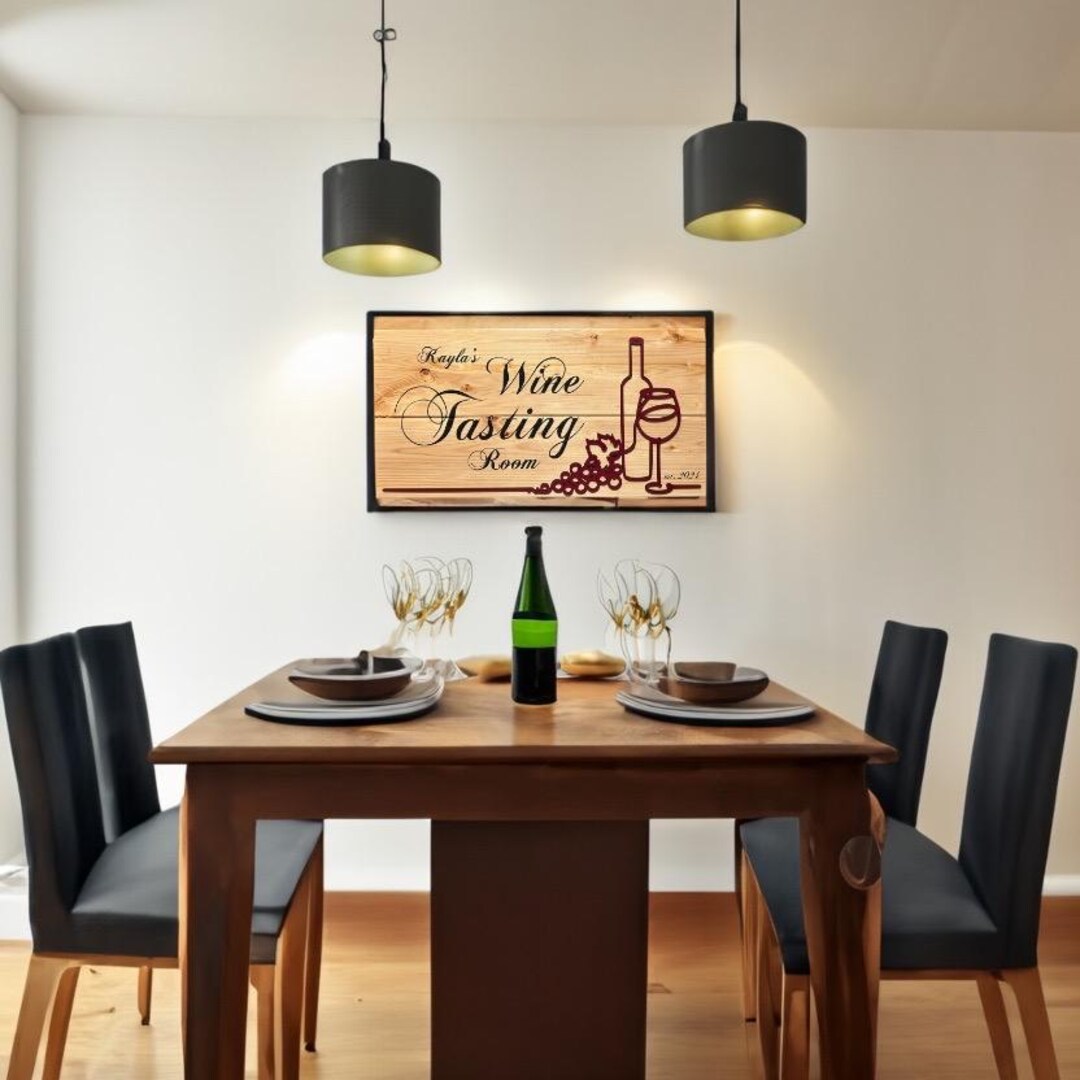 Wine Tasting Room / Public House Personalized Sign - Etsy
