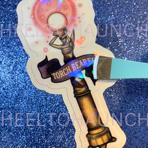 Alan Wake 2 Inspired Angel Lamp Torch Bearer Vinyl Sticker - Etsy