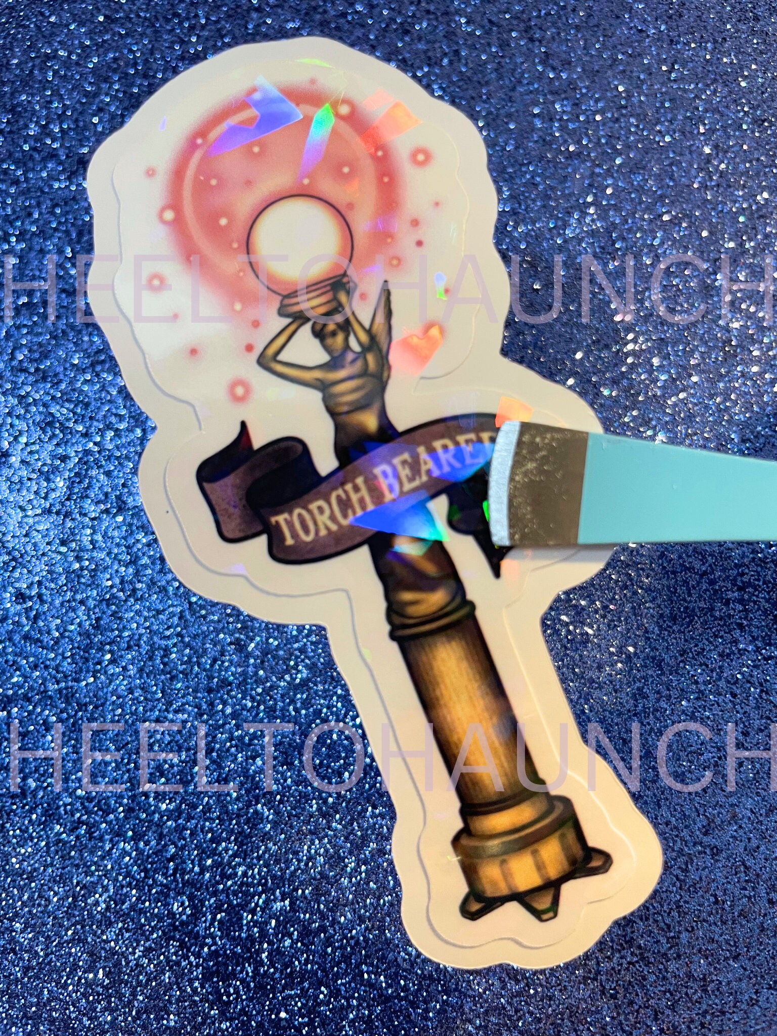 Alan Wake 2 Inspired Angel Lamp Torch Bearer Vinyl Sticker - Etsy