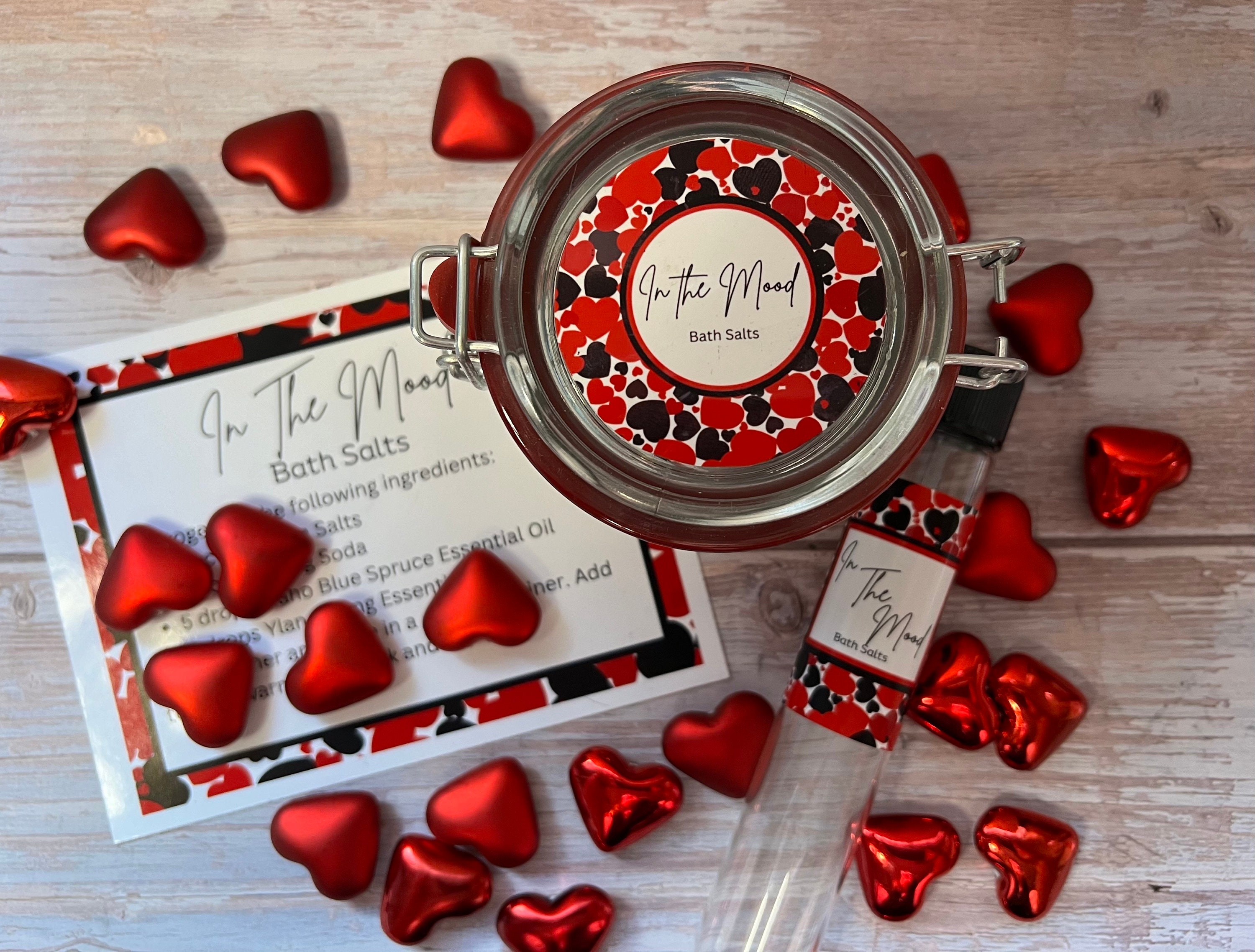 Valentines Day, Date Night, Printable Labels and Recipes With Essential ...