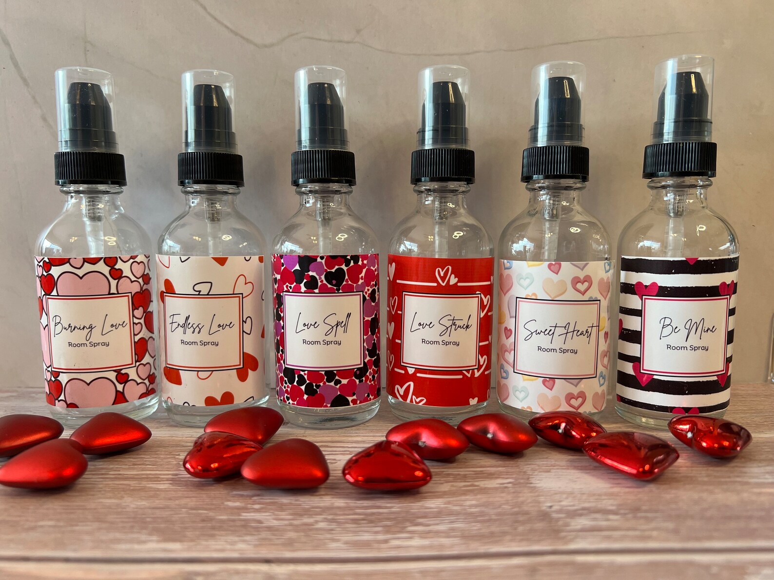 Valentines Day Room Spray and Diffuser Blends Printable Labels and ...