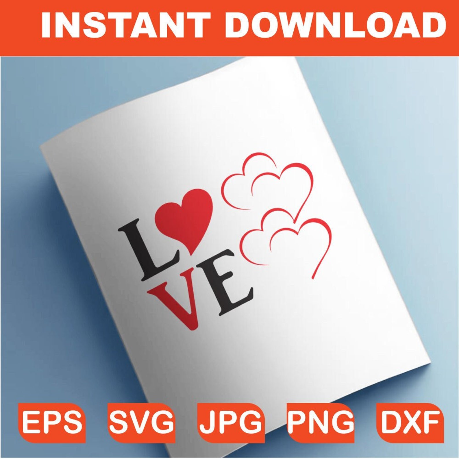 Love With Heart Svg Love Word Svg Love Heart Clipart Love Svg for Sign ...