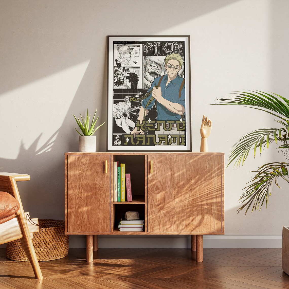 Kento Nanami Jujutsu Kaisen Poster/ Anime Wall Print/manga Print/anime ...