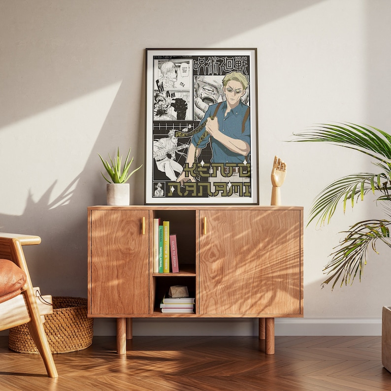 Kento Nanami Jujutsu Kaisen Poster/ Anime Wall Print/manga Print/anime ...