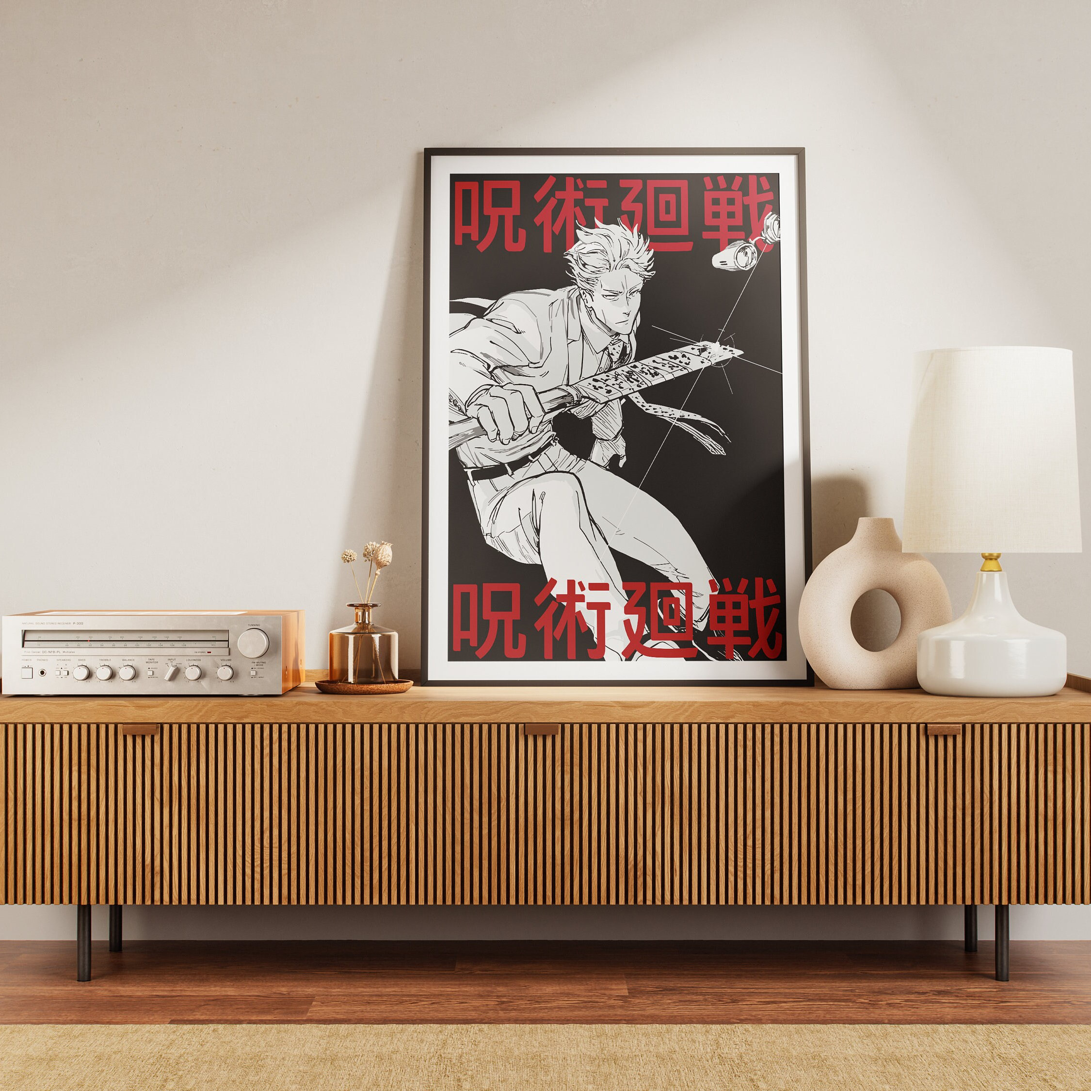 Jujutsu Kaisen Poster/ Anime Wall Print/manga Art/anime Poster/kento ...