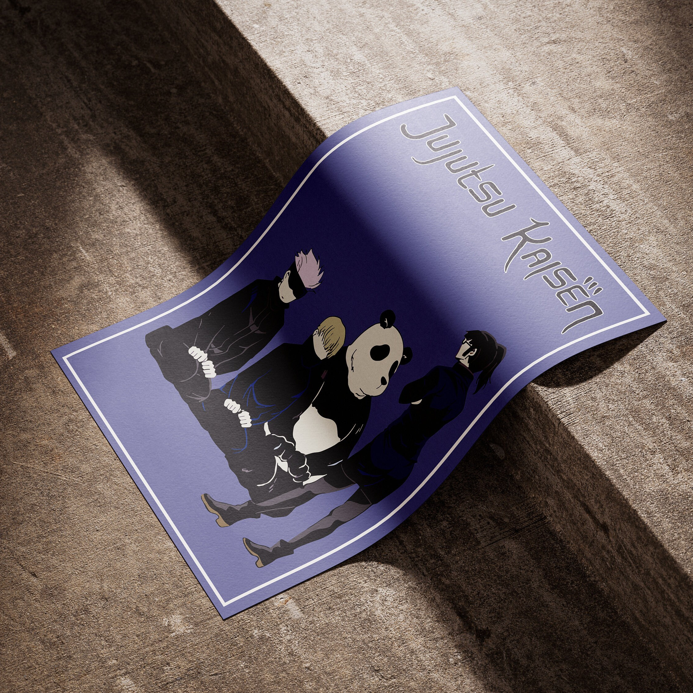 Jujutsu Kaisen Poster/ Anime Wall Print/manga Art/anime Poster/satoru ...