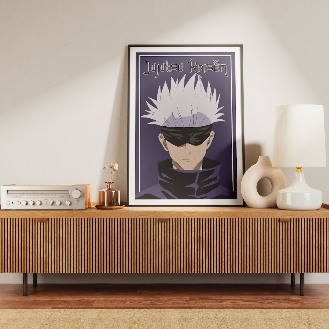 Jujutsu Kaisen Poster/ Anime Wall Print/manga Art/anime Poster/satoru ...