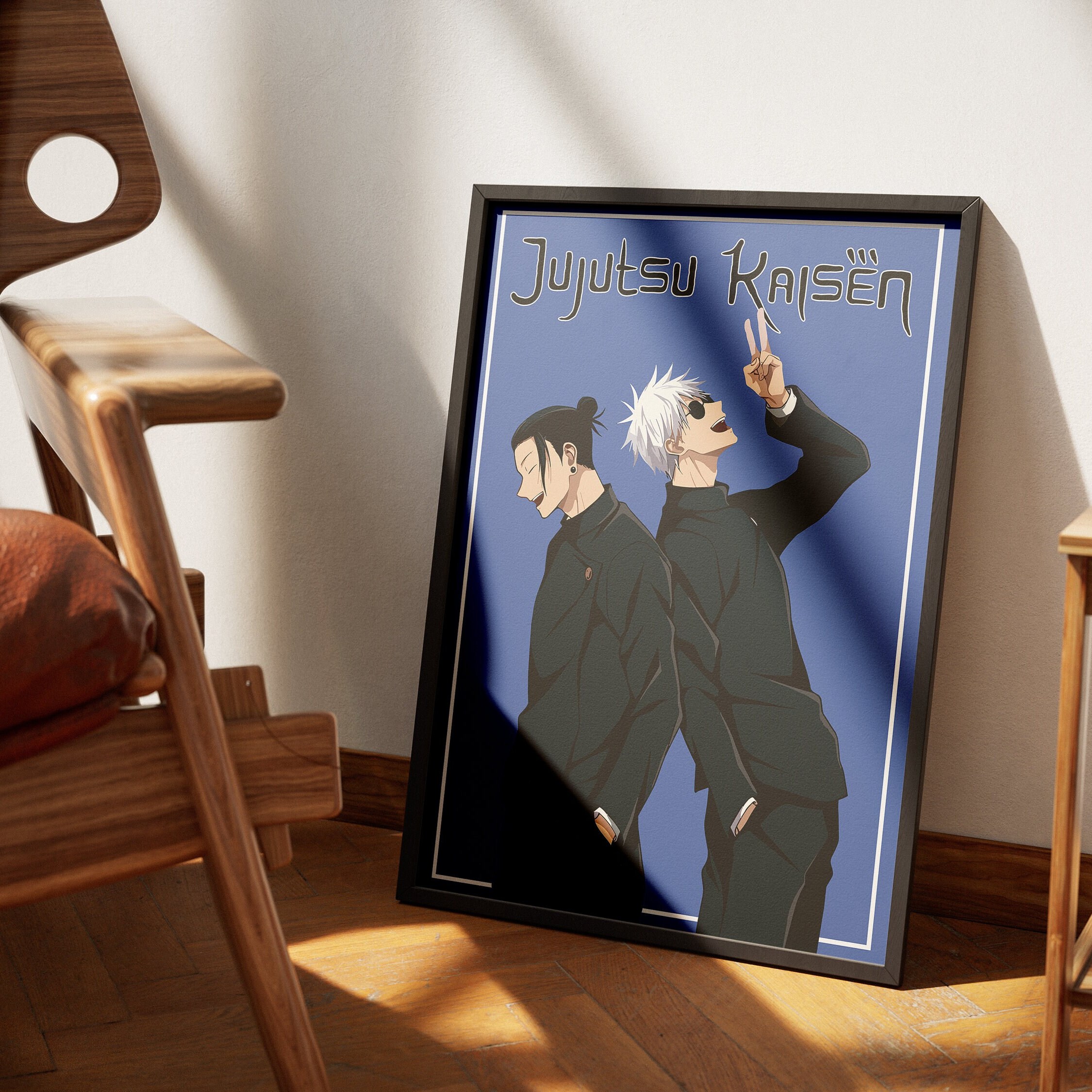 Jujutsu Kaisen Poster/ Anime Wall Print/manga Art/anime Poster/satoru ...