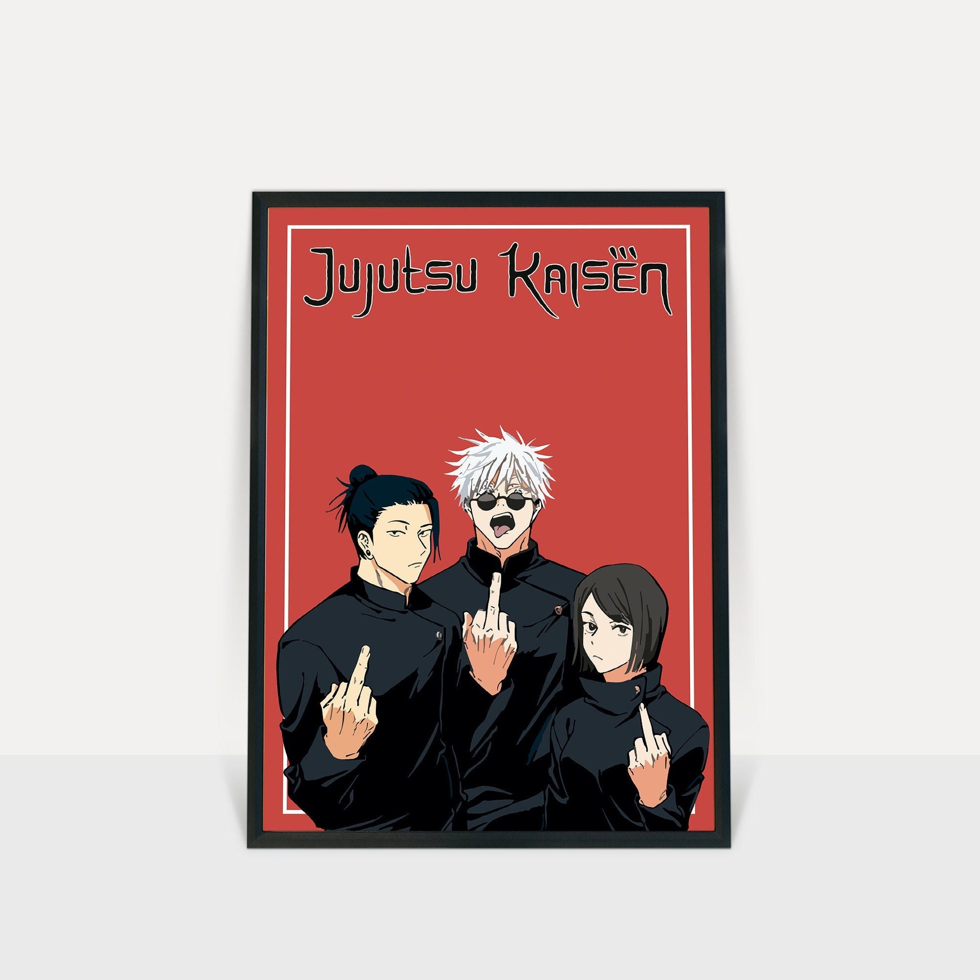 Jujutsu Kaisen Poster/ Anime Wall Print/manga Art/anime Poster/satoru ...