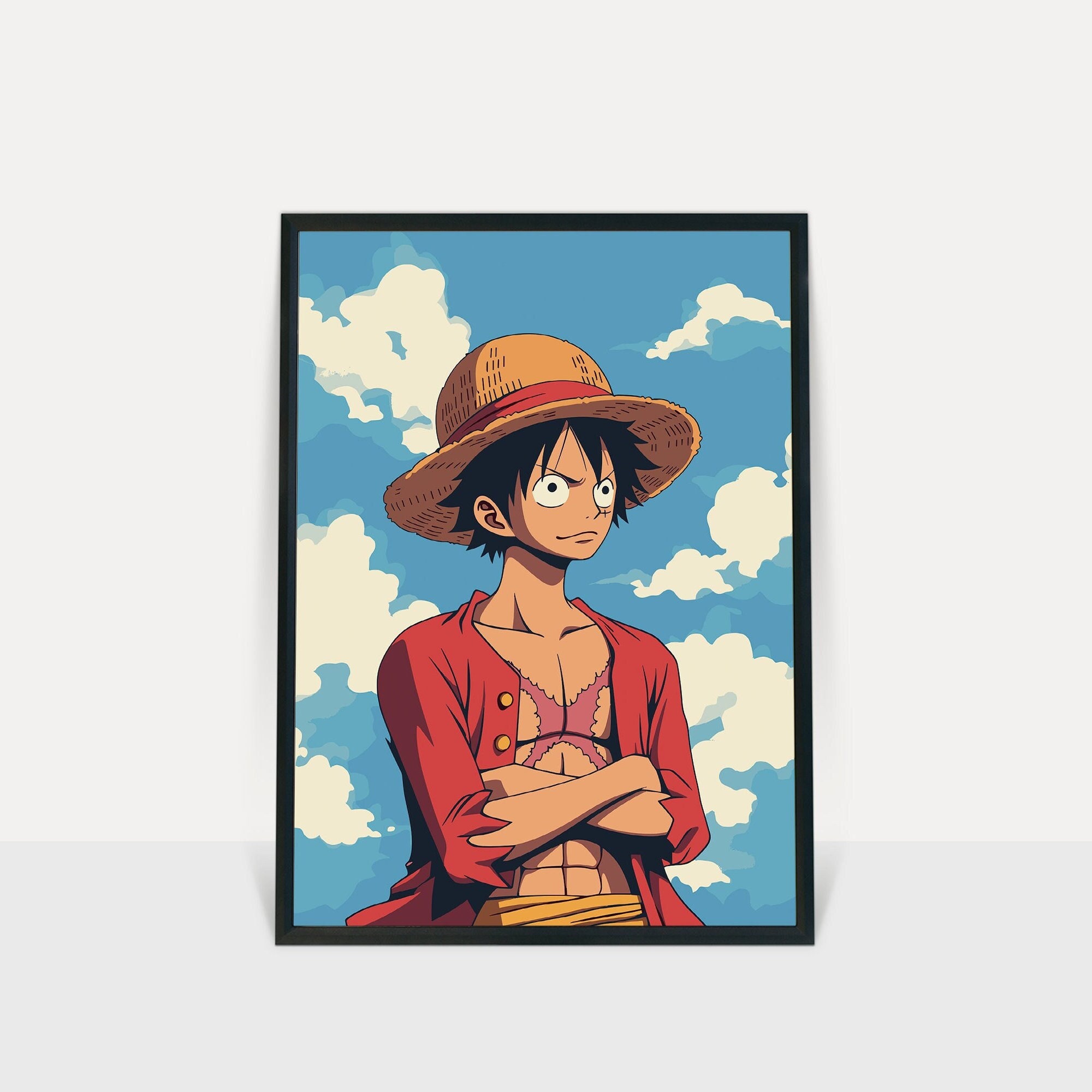 One Piece Poster, Manga Art Anime Poster, Anime Art Print, One Piece ...