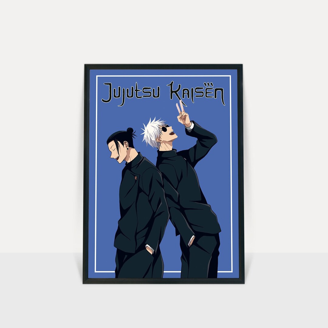 Jujutsu Kaisen Poster/ Anime Wall Print/manga Art/anime Poster/satoru ...