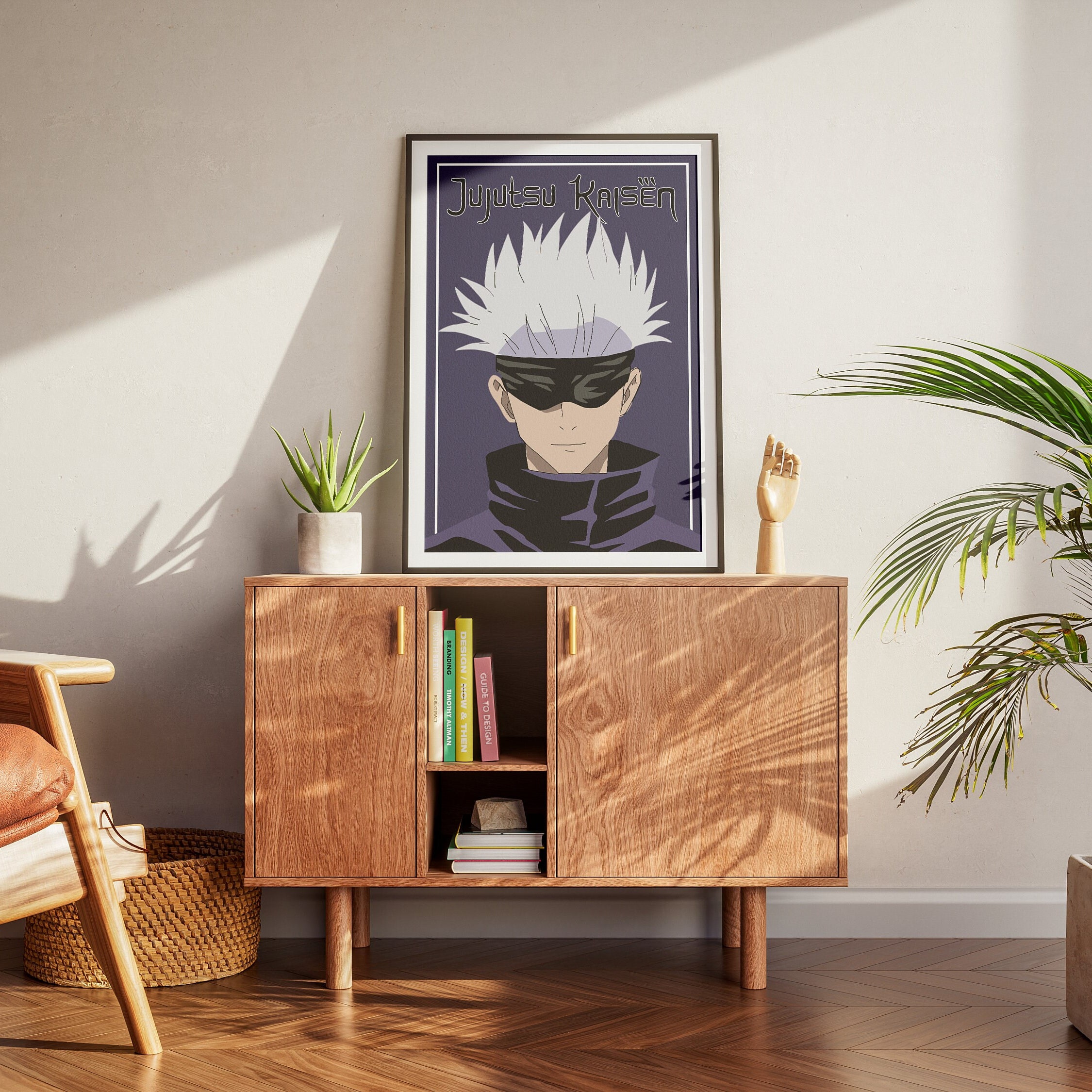 Jujutsu Kaisen Poster/ Anime Wall Print/manga Art/anime Poster/satoru ...