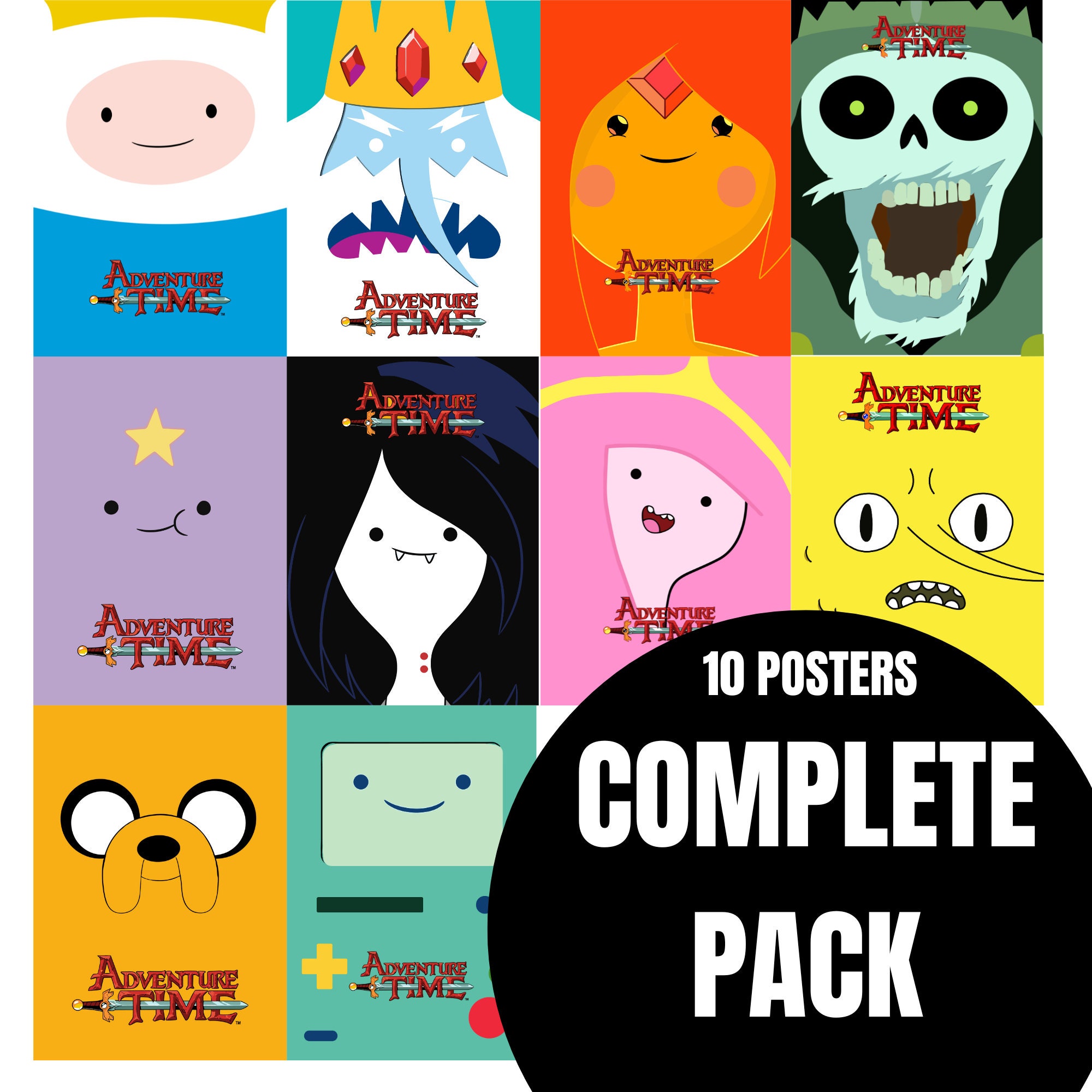 Adventure Time Poster/adventure Time Poster/adventure Time Printable ...