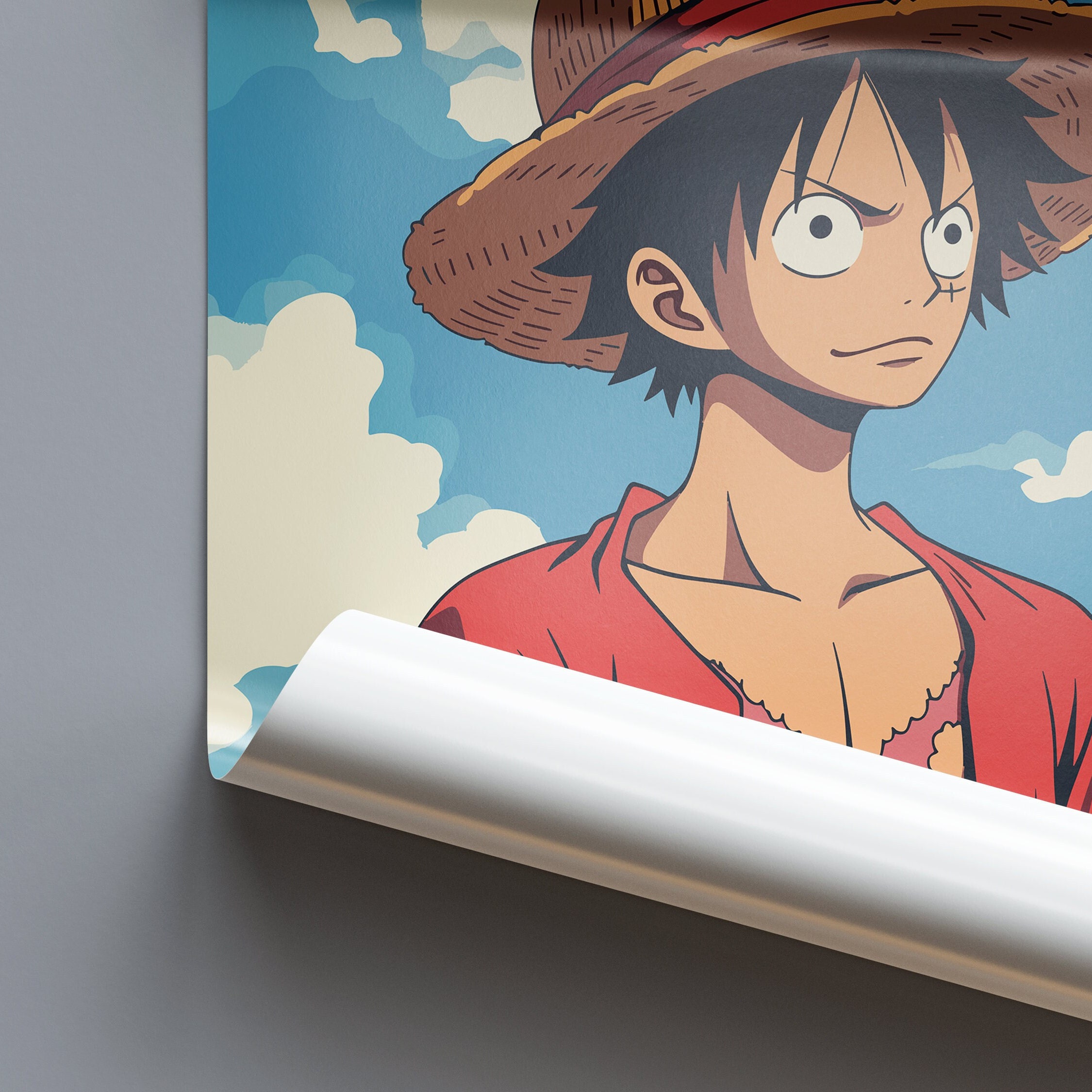 One Piece Poster, Manga Art Anime Poster, Anime Art Print, One Piece ...