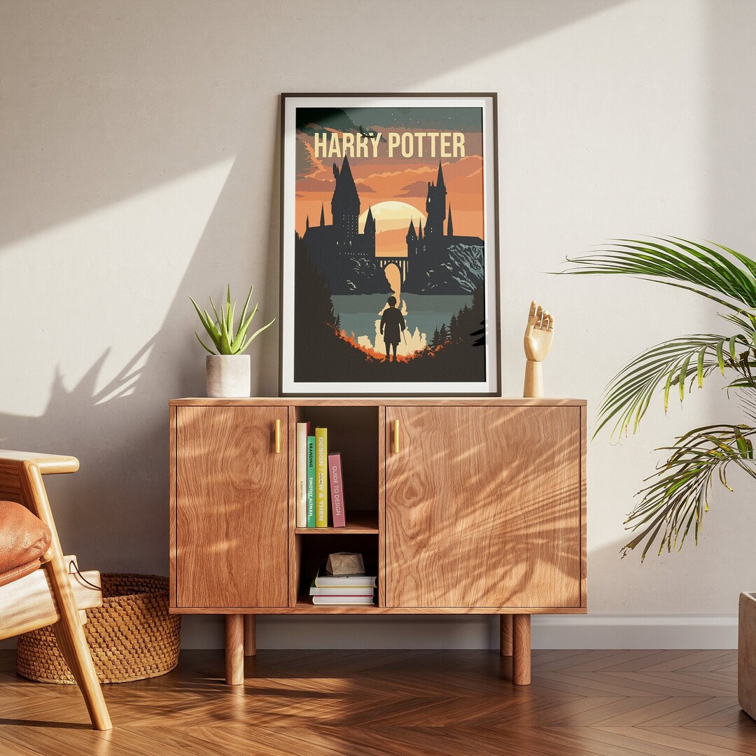 HP Printable Film Poster, HP Travel Poster, Hp Party Decoration ...