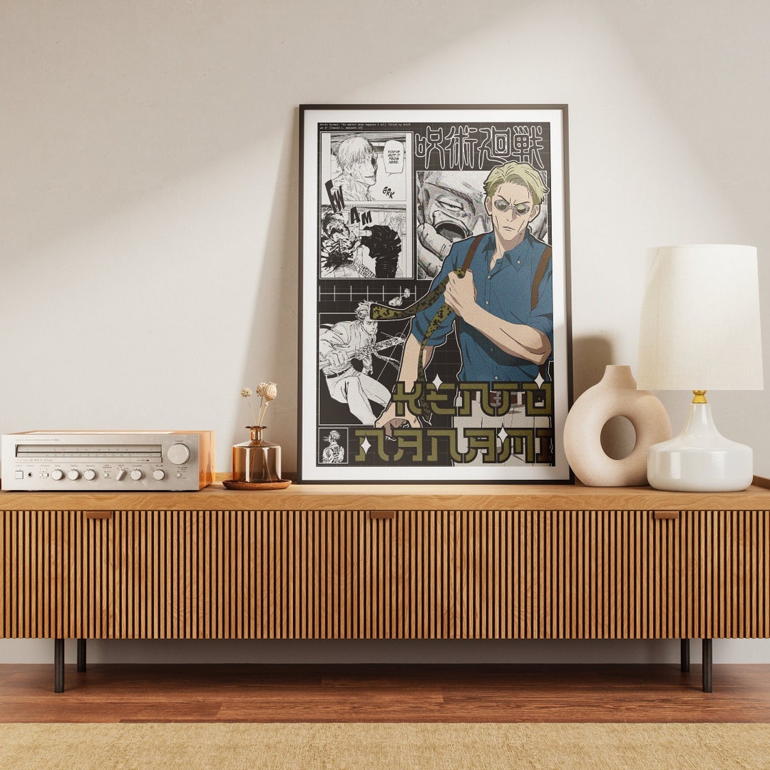 Kento Nanami Jujutsu Kaisen Poster/ Anime Wall Print/manga Print/anime ...