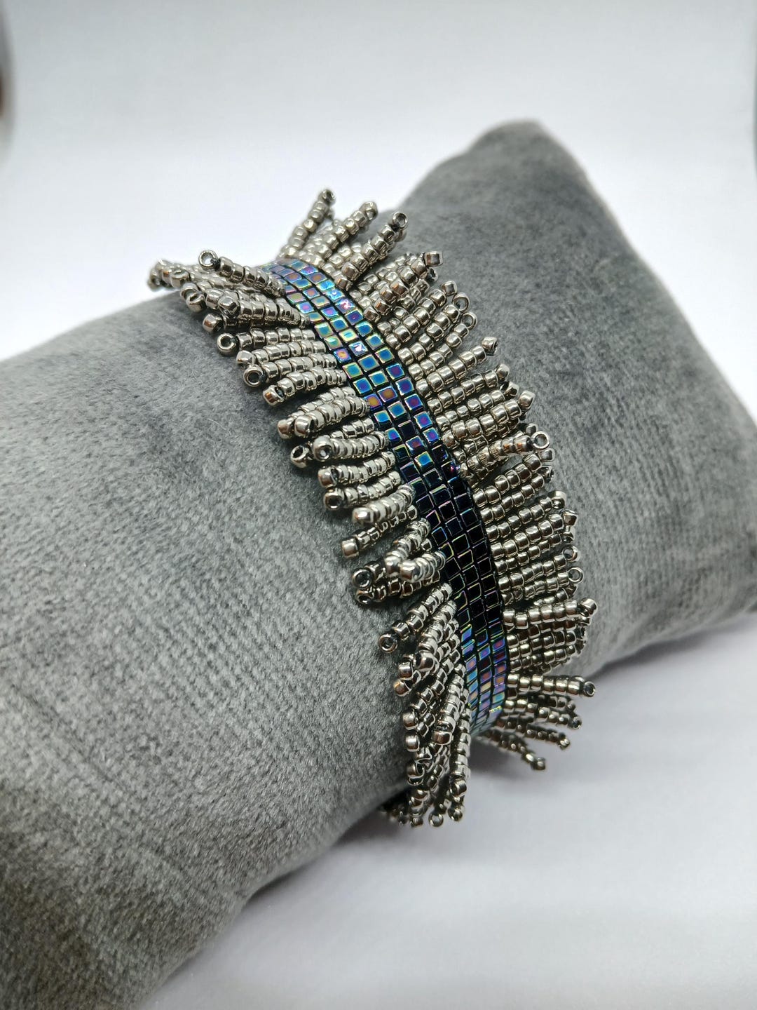 Beaded Handmade Bracelet - Etsy