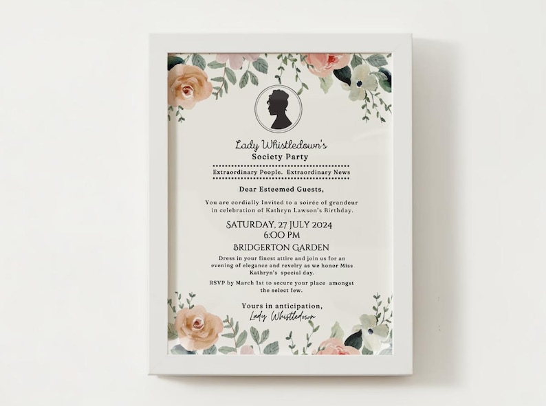 The Ultimate Bridgerton Template Pack, Lady Whistledown Letters, Lady ...