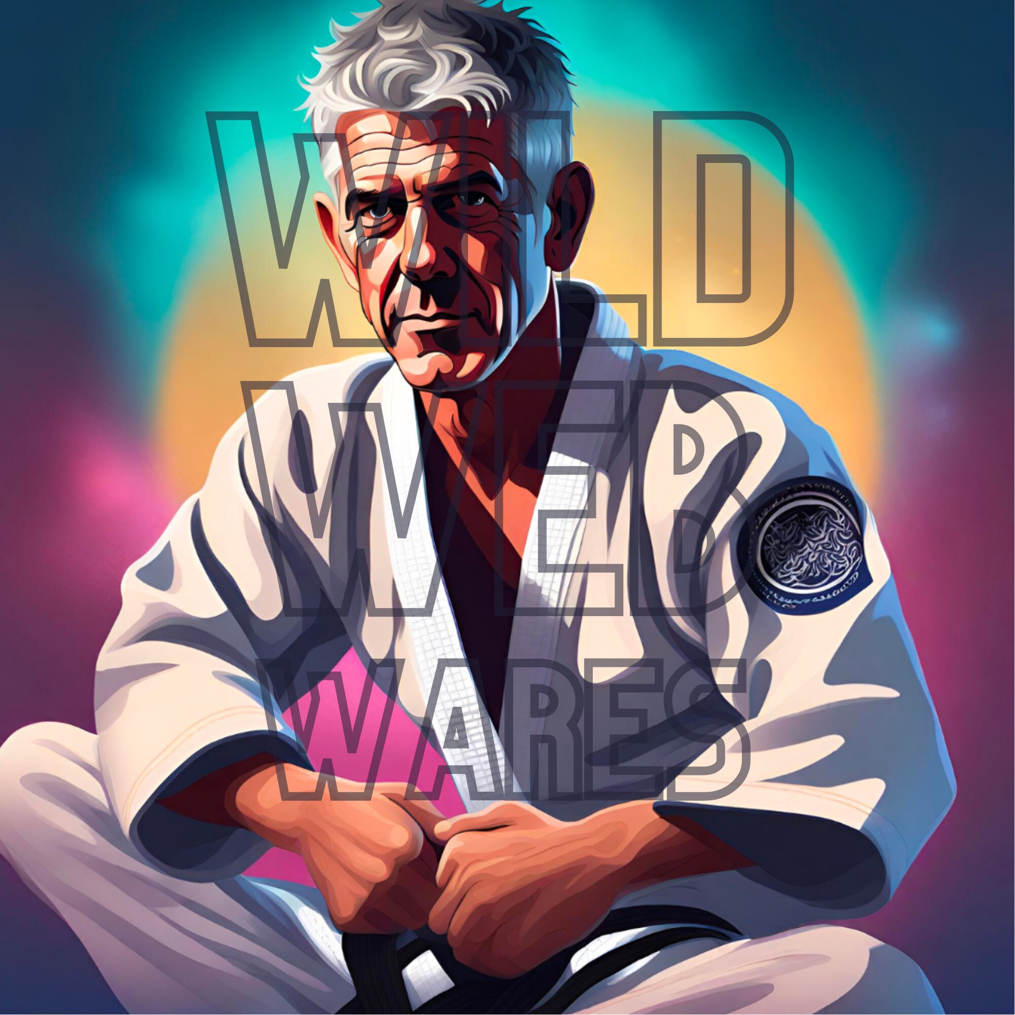 Anthony Bourdain Jiu Jitsu Instant Download, Printable Jiu Jitsu Art ...