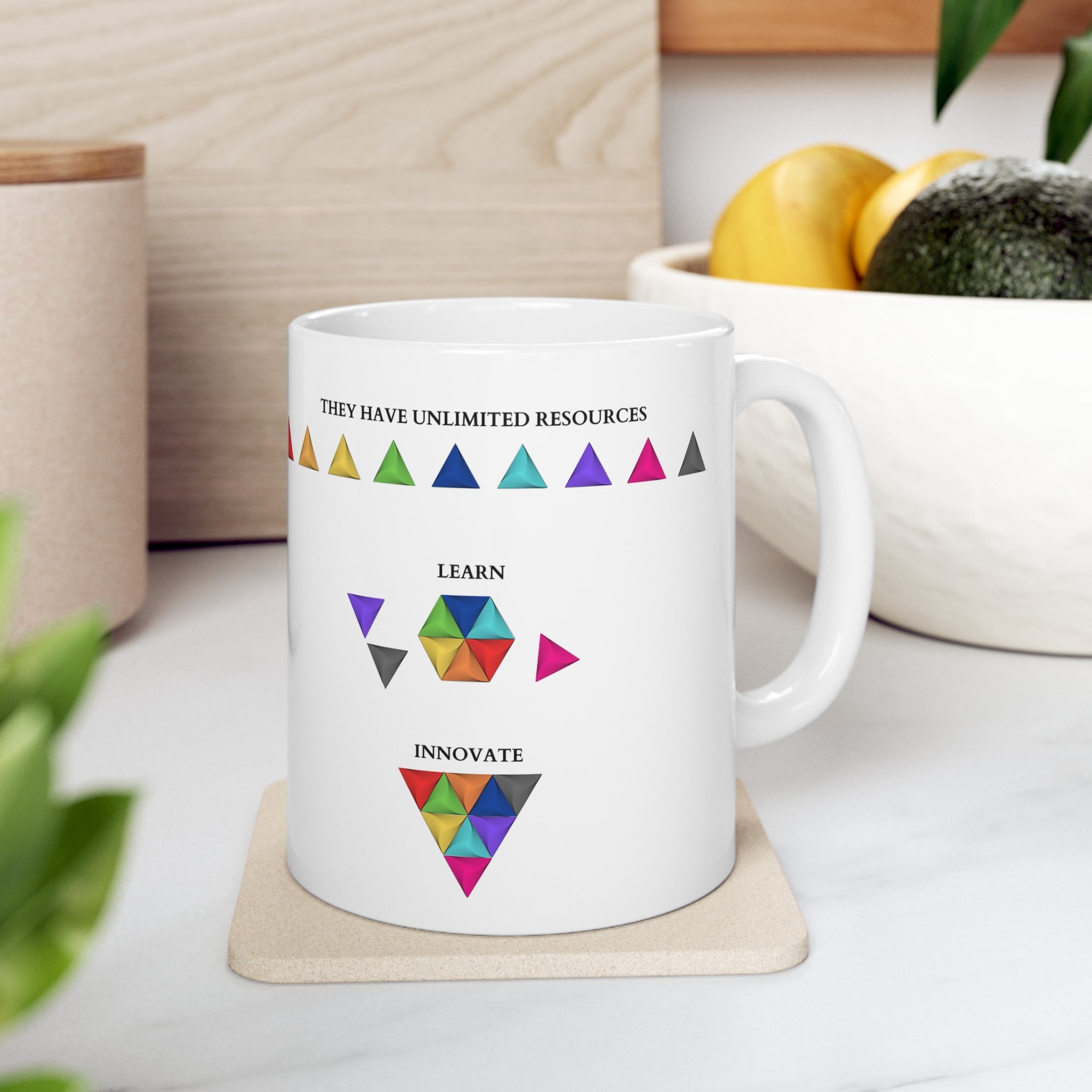 Mugs Triangles Mug Motivation Mug Motivational Phrase Coffee Mug - Etsy