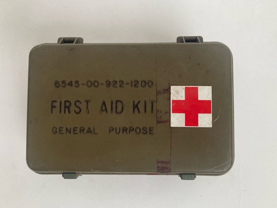 1970 US Military General Purpose First Aid Kit With Contents 6545-00-922-1200 - Etsy