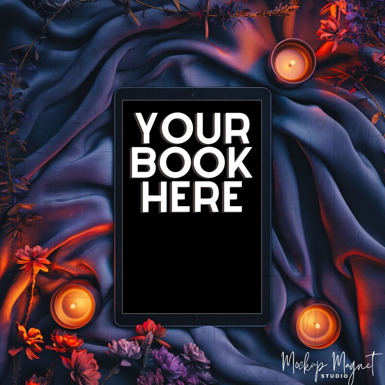 Blue Dark Romance Ebook Social Media Post Bookstagram Template Dark ...