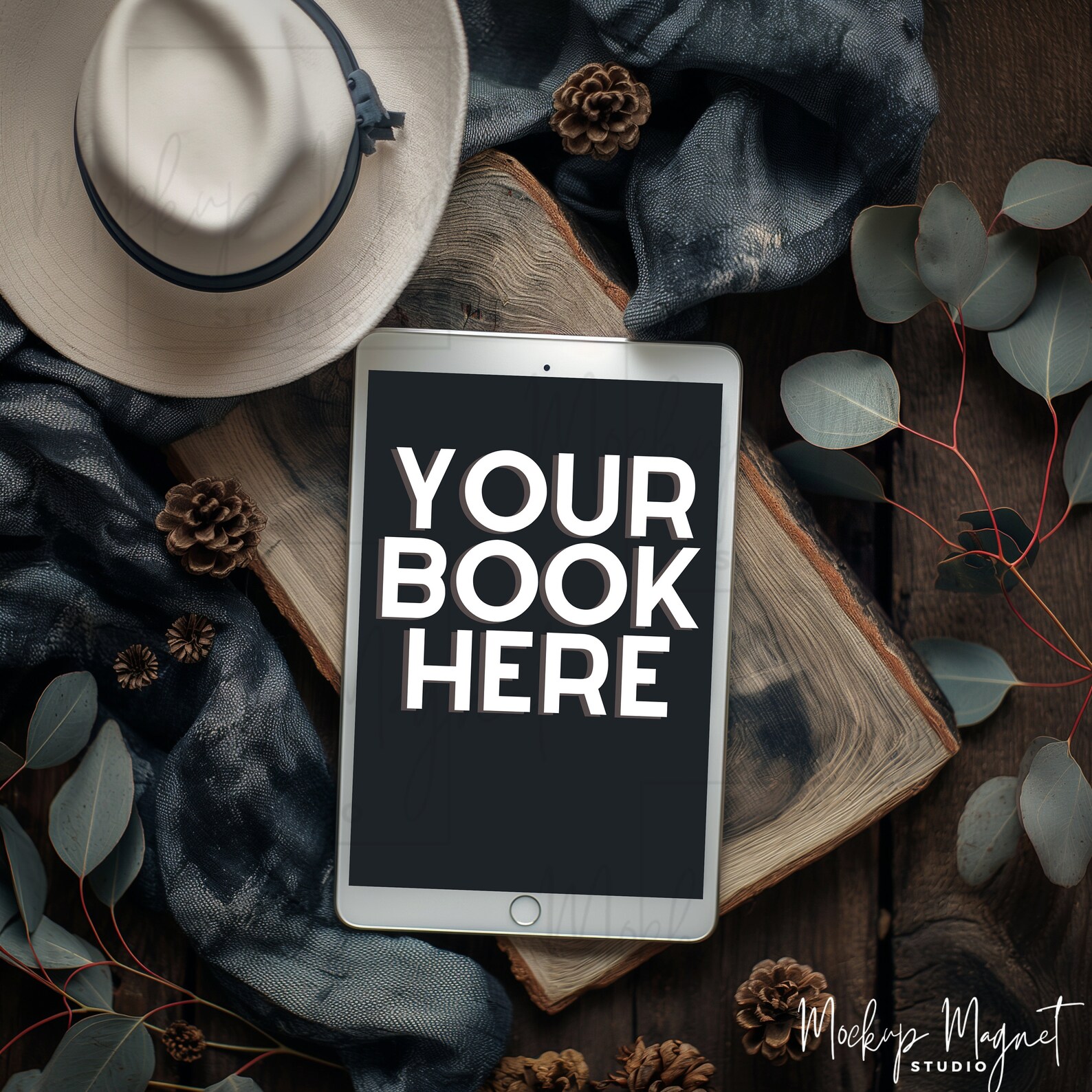 Western Vibes Ebook Mockup | Romance Bookstagram Template | Cowgirl ...