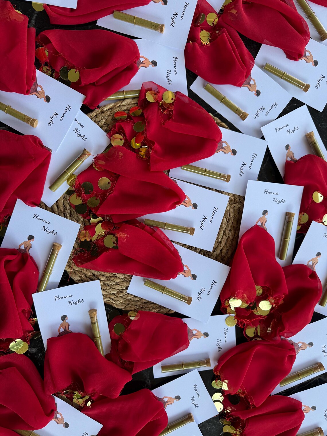Personalized Wedding Dance-halay Handkerchiefs Custom Colors and ...
