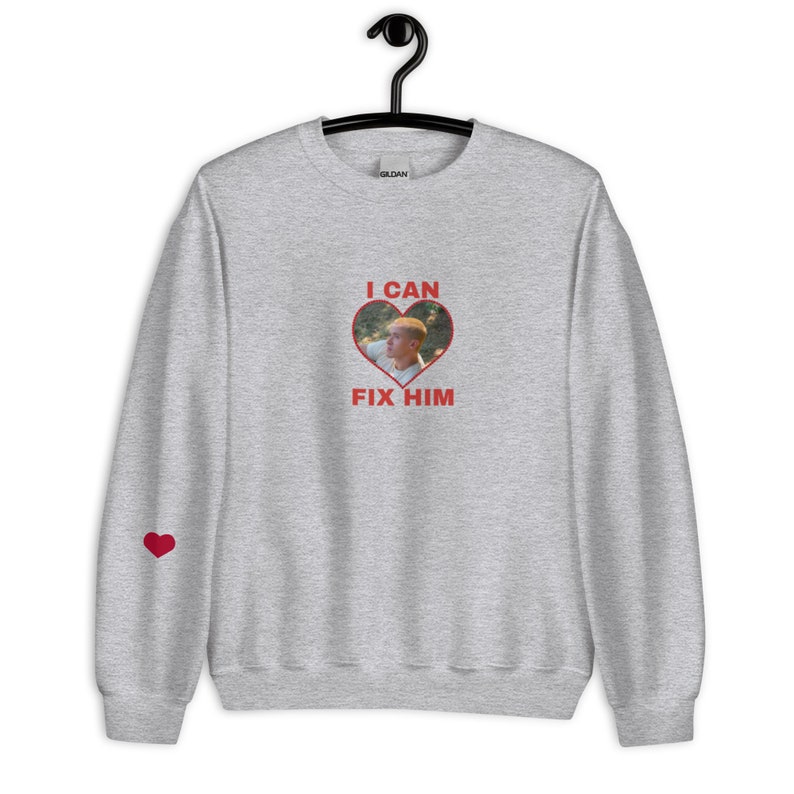 I Can Fix Him Buzz Cut Young Coriolanus Snow Soft Cozy Sweatshirt ...
