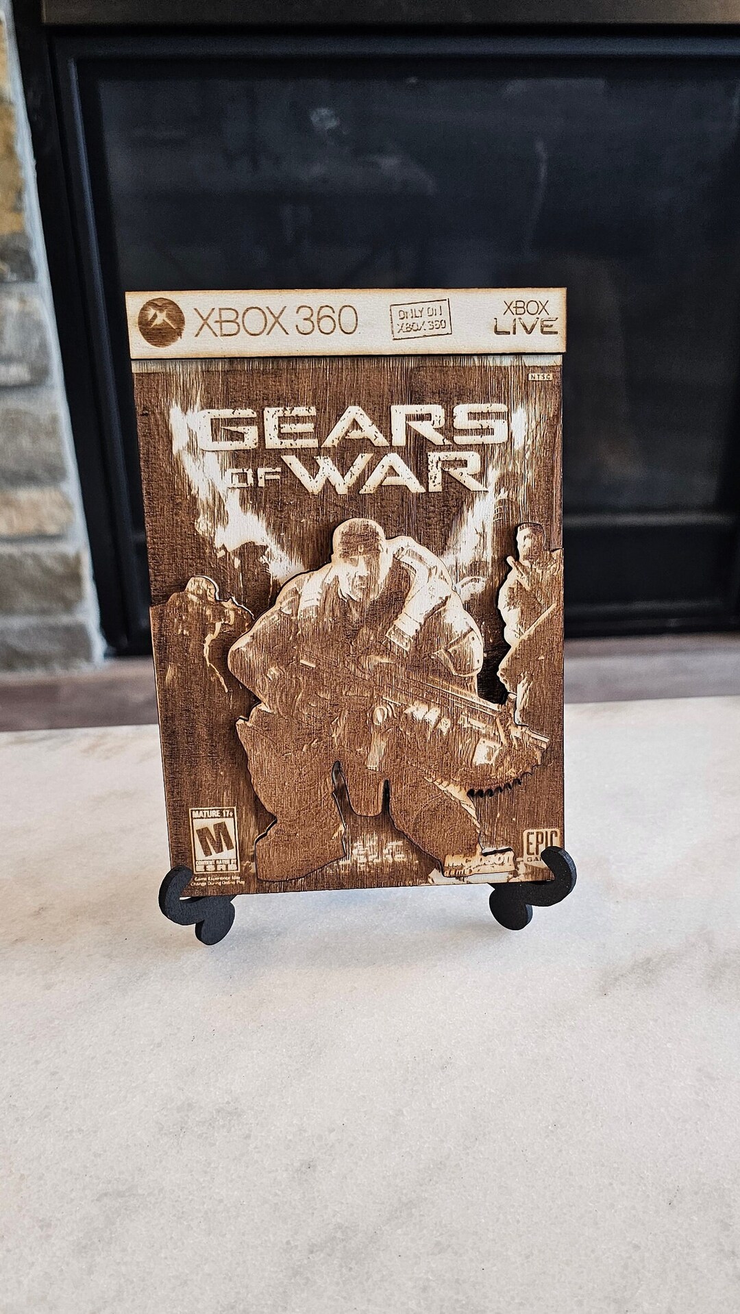 3D Wooden Game Poster - Etsy