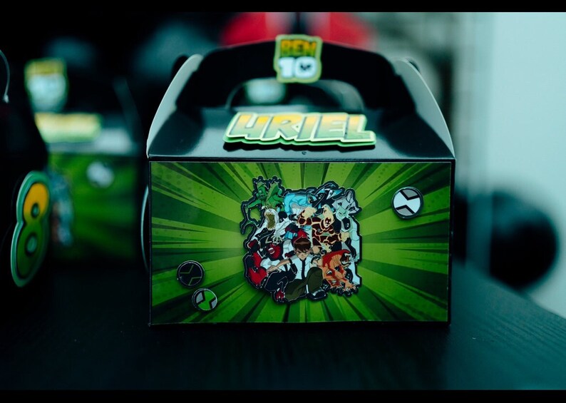 Ben 10 Favor Boxes - Etsy