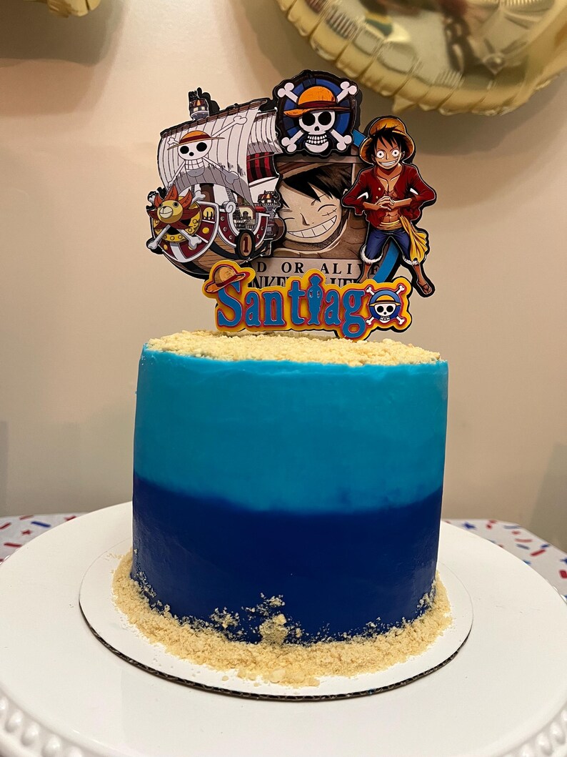 One Piece Cake Topper - Etsy