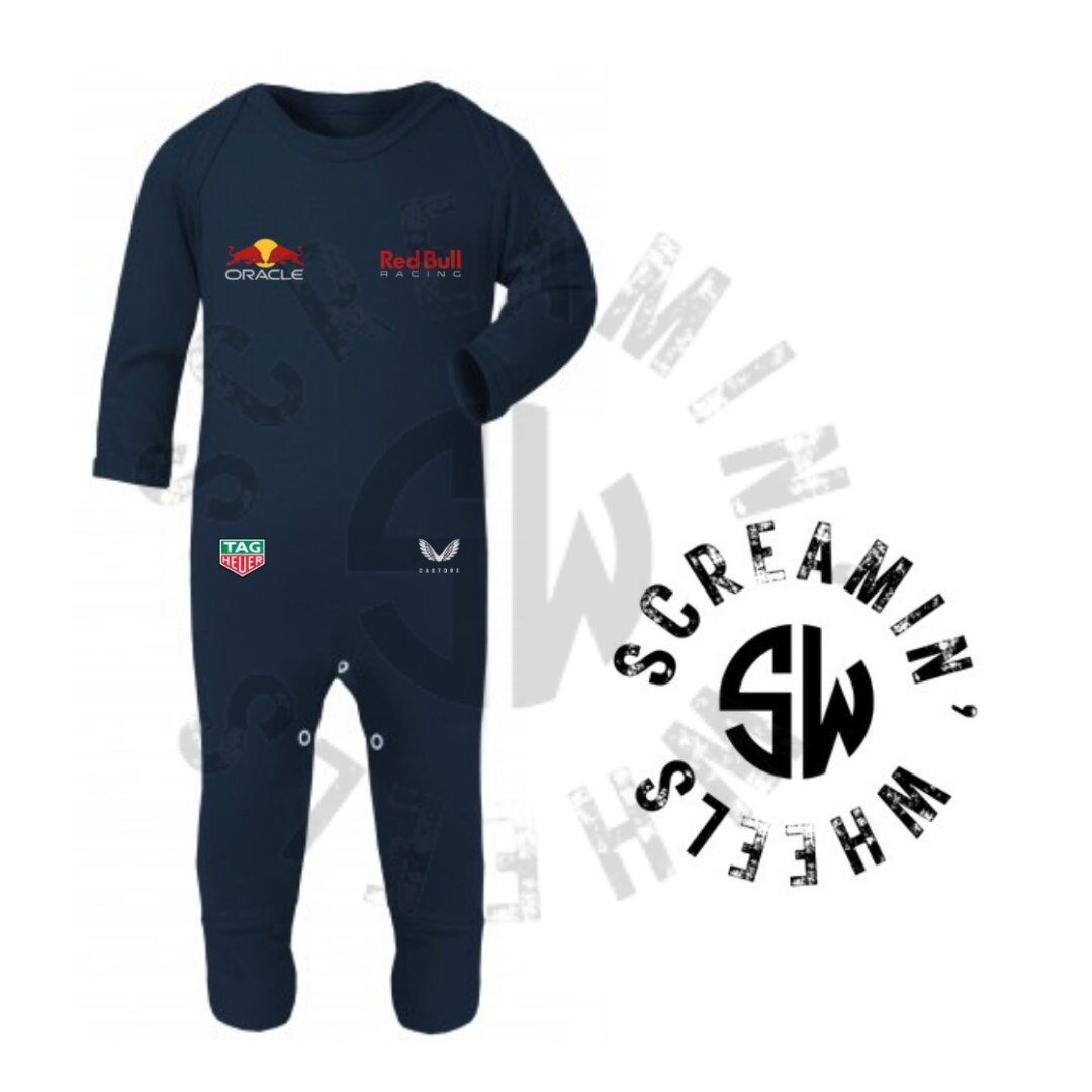 Red Bull Formula One F1 Sleepsuit Footsie Top - Etsy