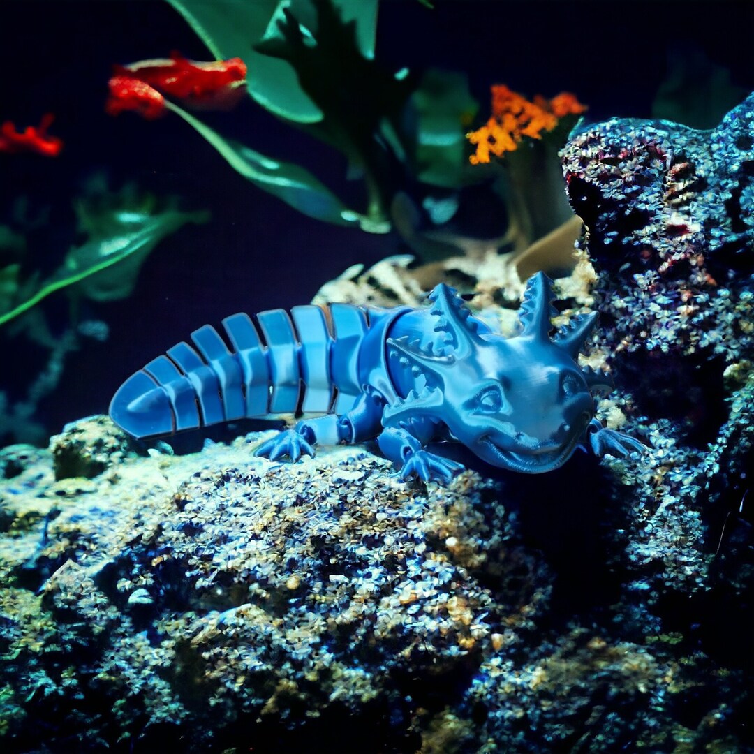 Axolotl Articulating Sculpture - Etsy