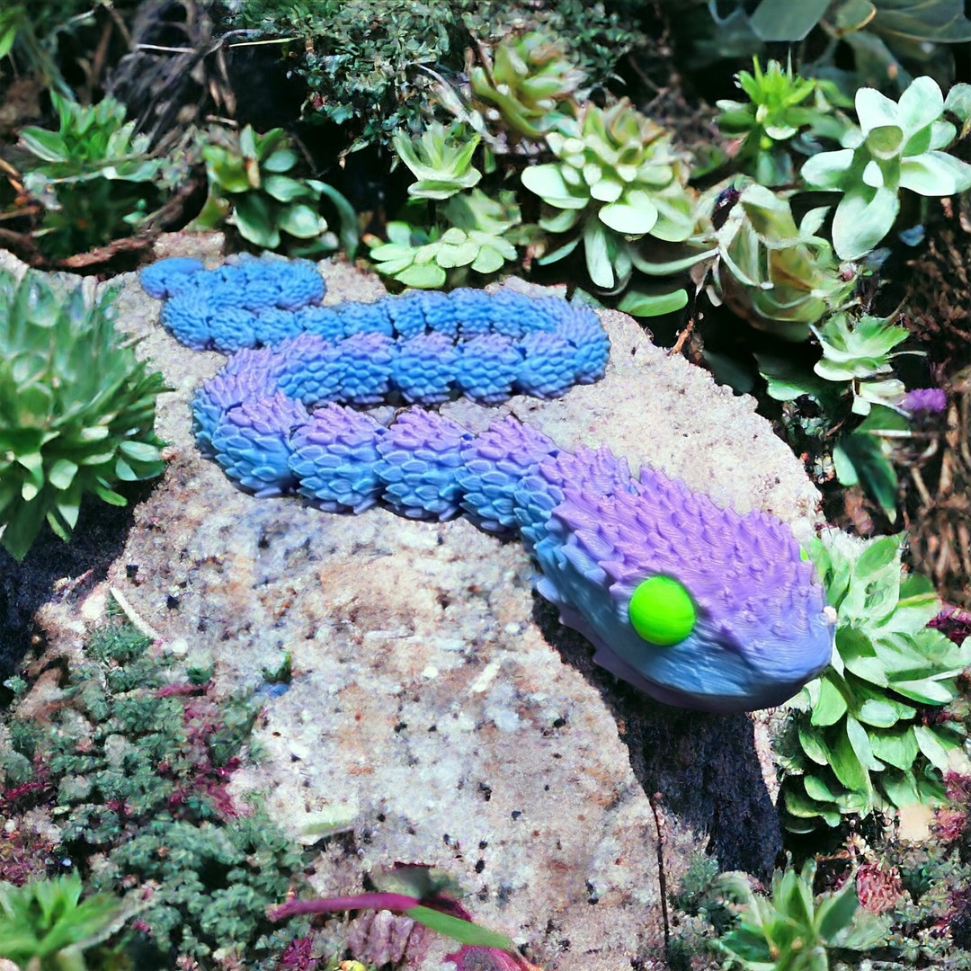 Spiny Viper Articulating Sculpture - Etsy