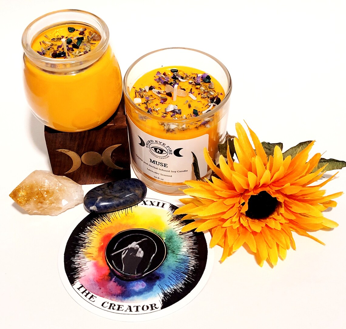Muse: Creativity Manifestation Candle - Etsy