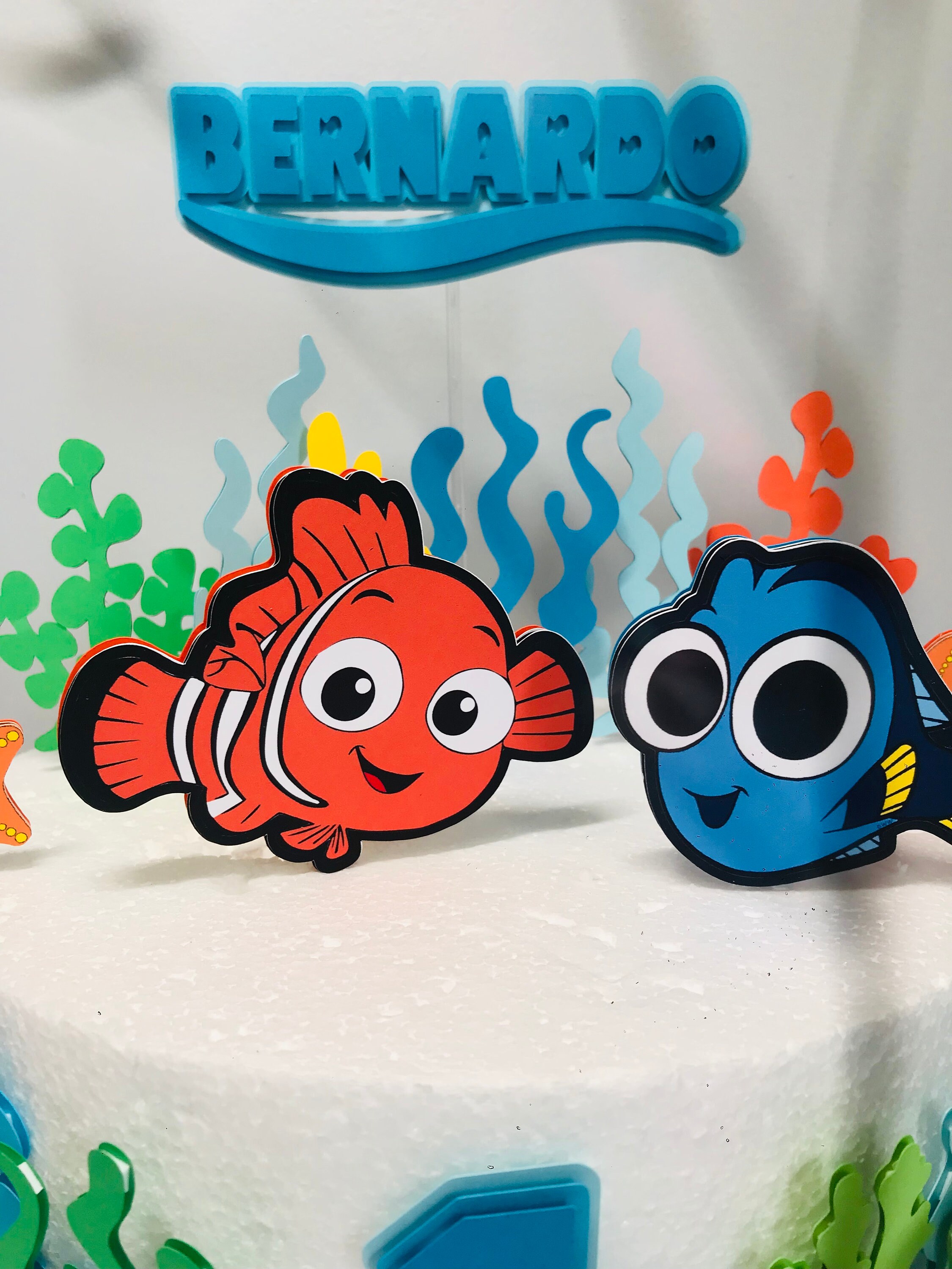 Nemo Cake Topper, Nemo Party, Nemo Birthday. - Etsy