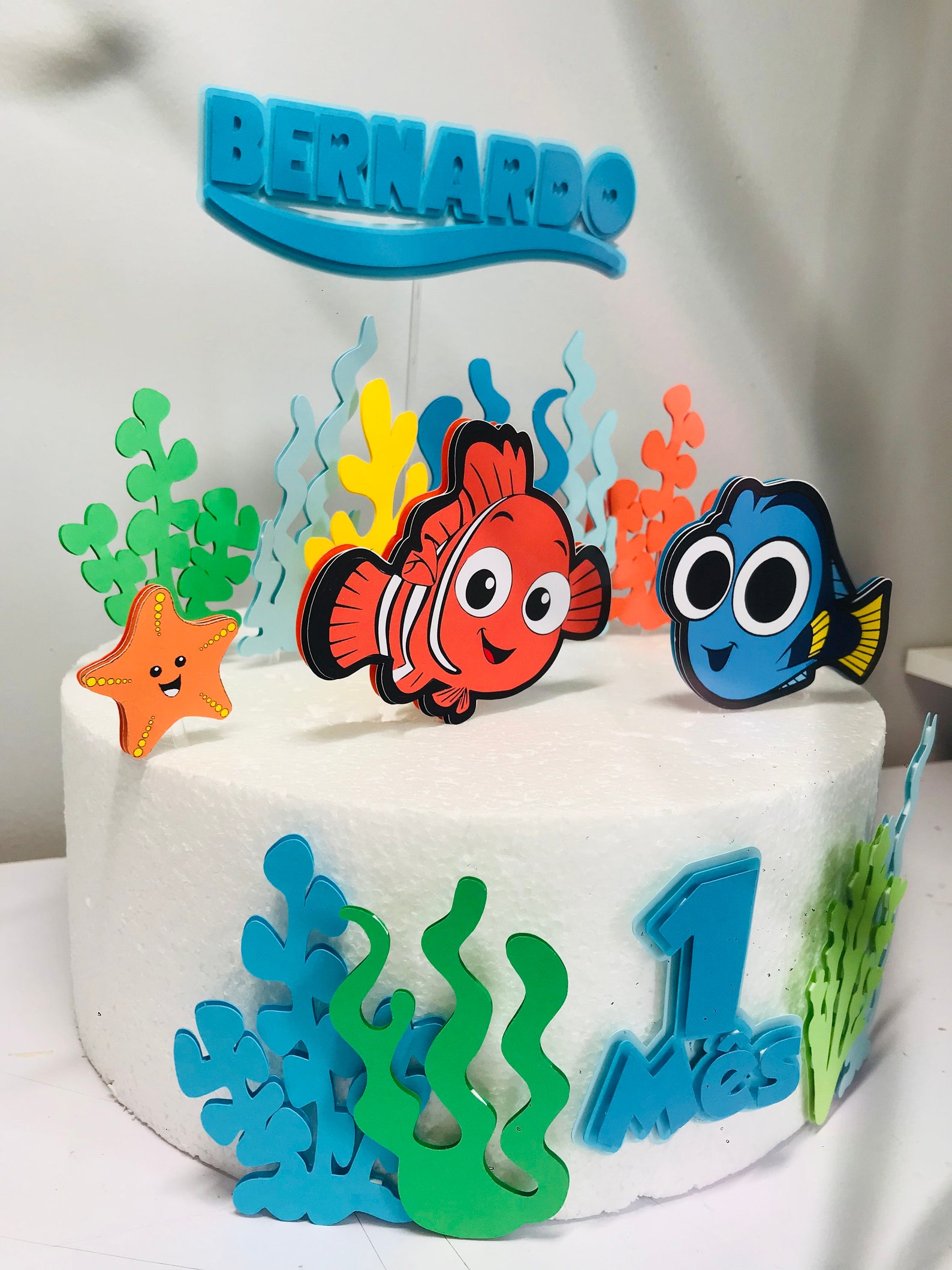 Nemo Cake Topper, Nemo Party, Nemo Birthday. - Etsy
