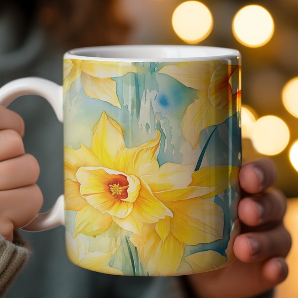 Daffodil Tea Cup - Etsy