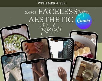 Faceless Videos With MRR Aesthetic Videos Master Resell Rights Done for ...