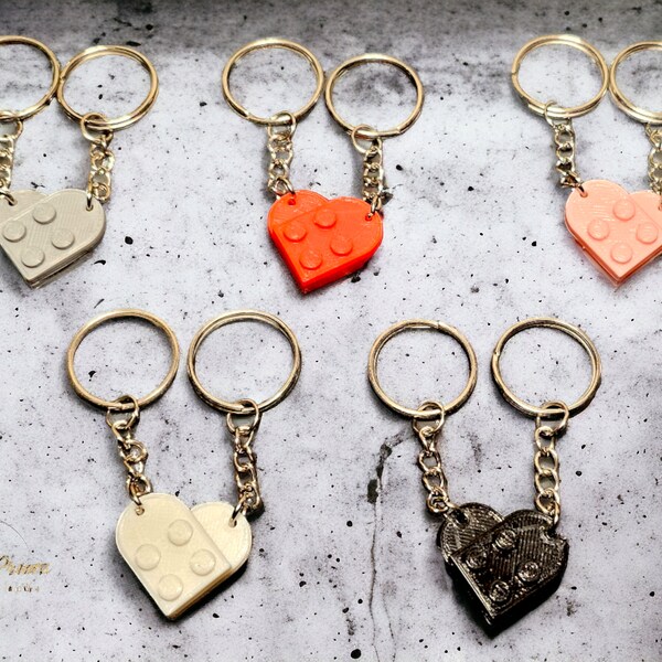 Custom Legos Keychain - Etsy