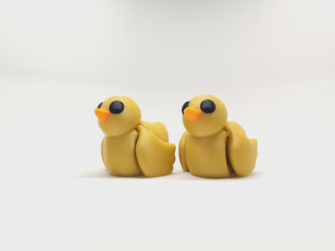 Unique 3D Printed Articulated Duck - Perfect Gift for Duck Lovers - Etsy